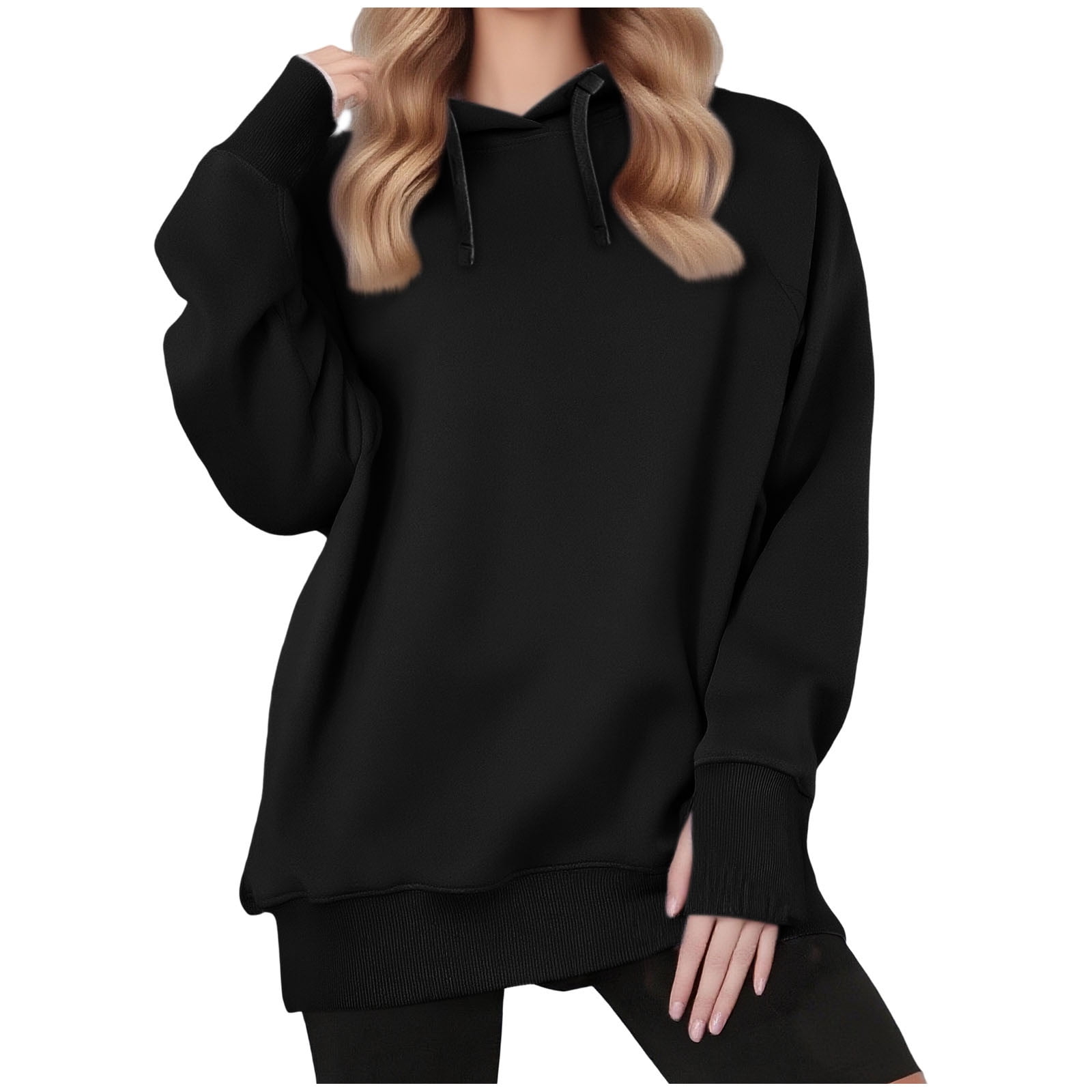 Click here for Yuyuzo Hoodies For Women Oversized Fleece Lined Sw... prices