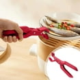 Red Food Clip Red Kitchen Scald Resistant Silicone Bread Baking Clip ...