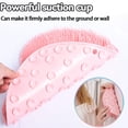 Shower Foot Scrubber Mat With Suction Cups, Foot And Back Scrubber Matt ...