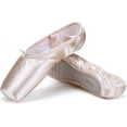 Wendywu Girls' Ballet Pointe Shoe, Pink, 8 - Walmart.com