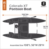 Classic Accessories Colorado XT Pontoon Boat - Walmart.com