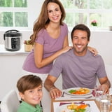 Moss & Stone Small Electric Digital Multicooker/Rice Cooker with ...