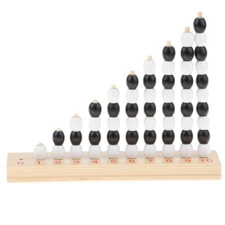 Montessori Math Materials Educational Toy | Numbers Counting Rod ...