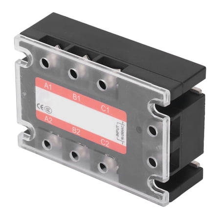 3 Phase Solid State Relay, Threaded Connection 480V AC To AC 2 Way SCR ...