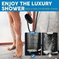 Shower Head8Rain Shower Head with Handheld Spray Combo and Adjustable ...