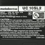Metabo HPT UC10SL2 10.8-12V Lithium-Ion Slide-Style Battery Charger - Walmart.com