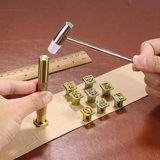 9pc 13mm Metal Stamp Punch Set Number 0~8 Die Tool Pressing for ...