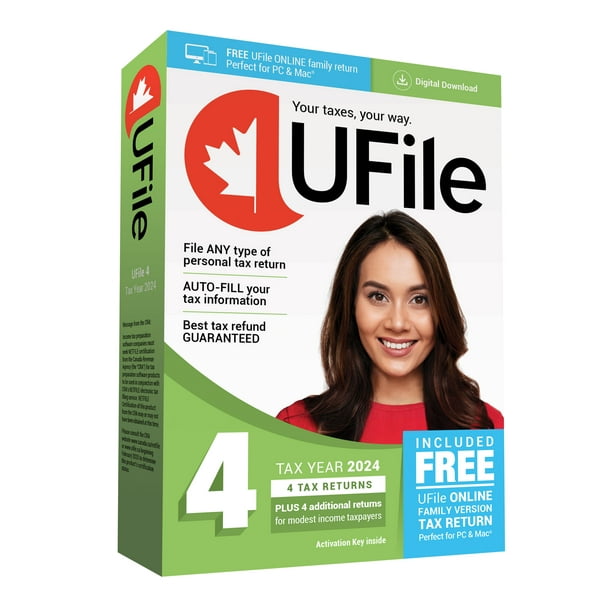 Dr. Tax UFile 4 for Tax Year 2024, UFile 4 tax returns