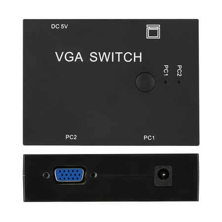 VGA Splitter, HD Display Accessories Monitors Splitter Box VGA Switch ...