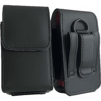 Leather Case with Belt Loops and Clip Compatible with TCL Flip 3 Flip ...