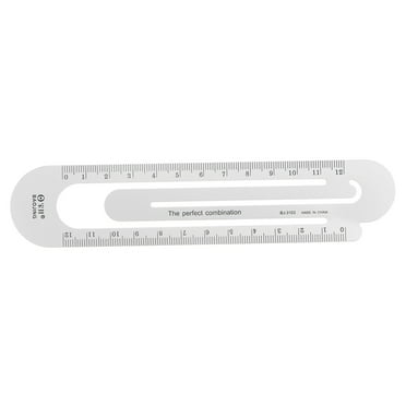 BAZIC Wooden Ruler 12" (30cm), Singel Metal Edge, (3/Pack), 1-Pack ...