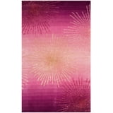 SAFAVIEH Soho Fiesta Celebration Wool Area Rug, Pink, 5' x 8' - Walmart.com