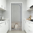 Mmeneyy Pet Screen Door, Heavy Duty Zippered Cat Proof Mesh Screen Door ...