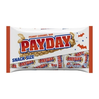 Payday Peanut Caramel Candy Bars, 1.85 oz, 24 count - Walmart.com