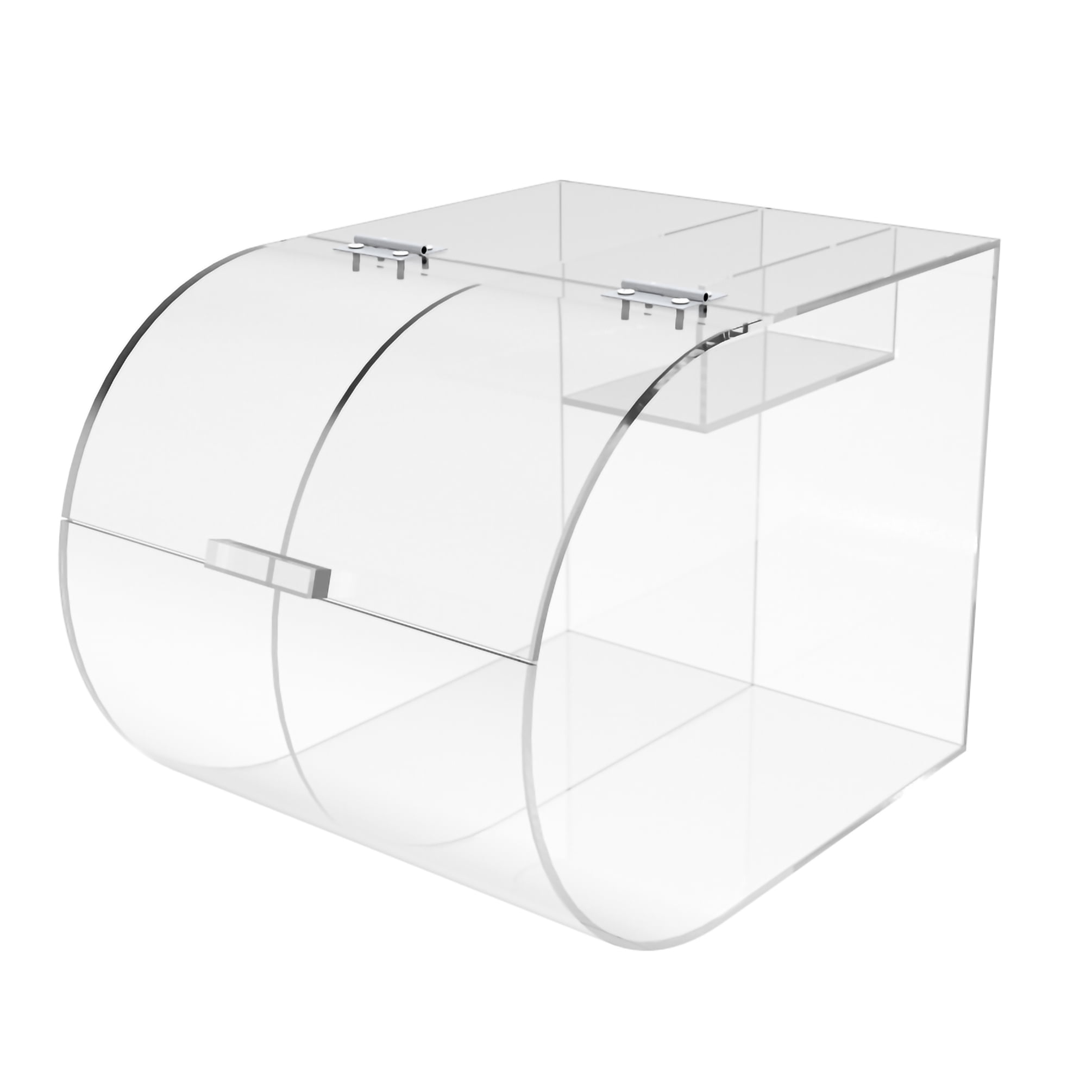 FixtureDisplays® Clear Acrylic Plexiglass Candy Bulk Bin Dispenser 9 X ...