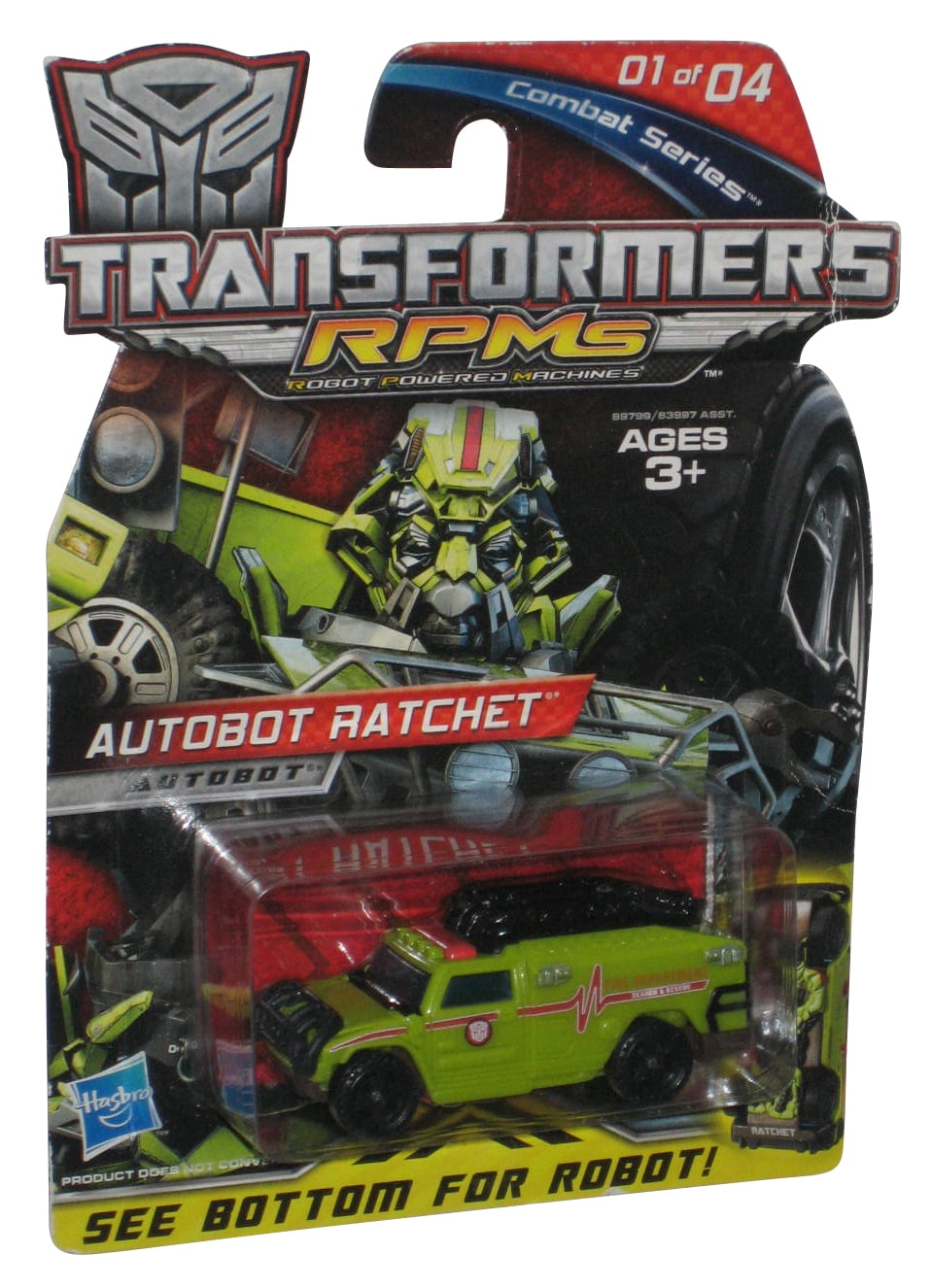 Transformers Ratchet Car