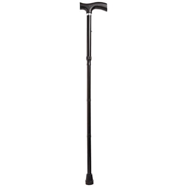 Drive Medical Flex N Go Adjustable Folding Cane with T Handle - Walmart.com