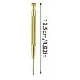 Brass Elastic Ear Body Point Probe Stick Double Headed Retractable ...