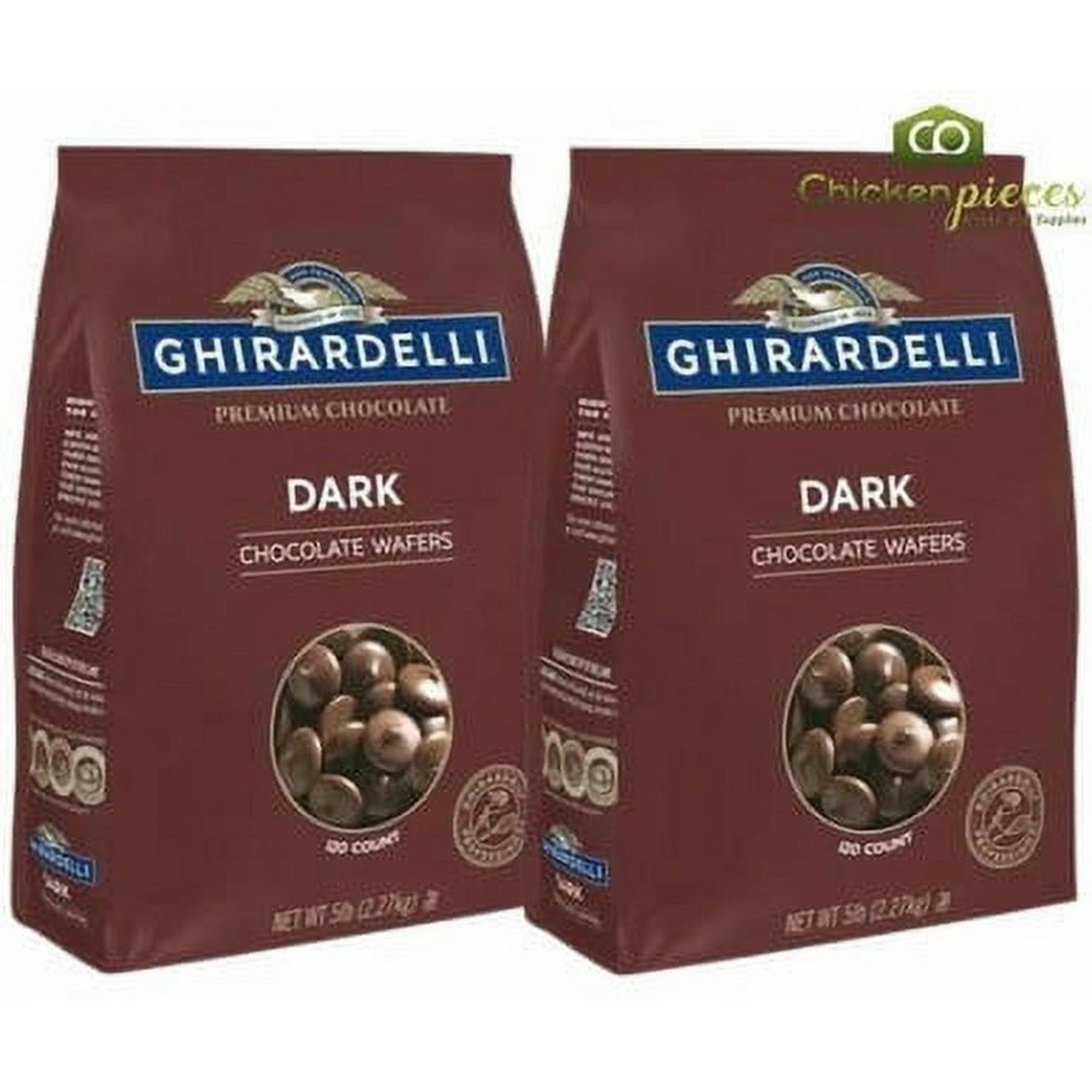 Click here for Ghirardelli Queen Dark Chocolate Wafers 5lbs/2.27... prices