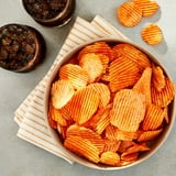 Great Value Cheddar and Sour Cream Potato Chips, Party Size, 13 oz ...