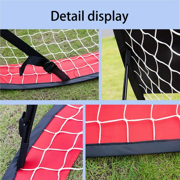 Langgg Kids Soccer Goal Portable Football Soccer Goal Training Net ...