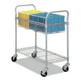 Safco 36"W Wire File Cart - Walmart.com