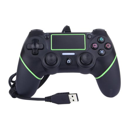 Joystick Gamepad Controller Vibration USB Wired Game Console Gamepad for PS4 Green | Walmart Canada