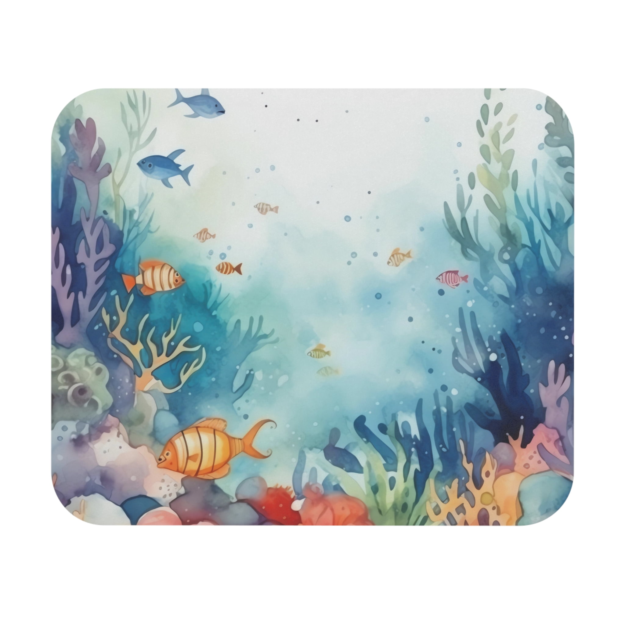 Under The Sea Novelty Mouse Pad | Non-Slip Rubber Base Computers ...