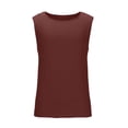 BangWanChi Men's Summer Solid Color Fashion Imitation Round Neck ...