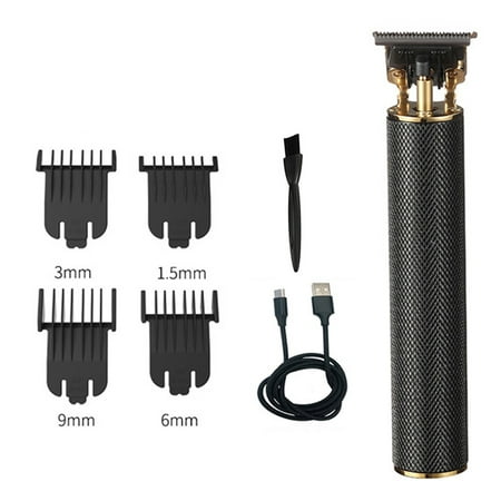 Electric Hair USB Rechargeable Hair Trimmers with Cleaning Brush Limit ...