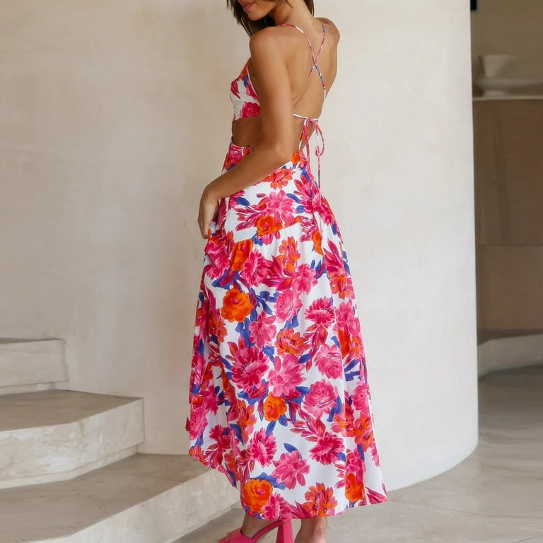 Sexy Back Maxi Dresses