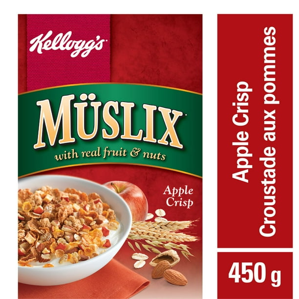 Kellogg's Müslix Apple Crisp Cereal, 450g - Walmart.ca