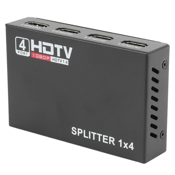 HDTV Splitter, Video Splitter USB Power 1 In 4 Out For TV - Walmart.ca