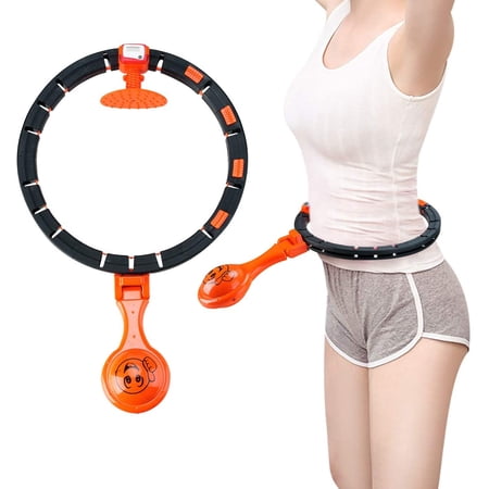 Intelligent Hula Hoop, Detachable Rotation Massage Fitness Lumbar ...