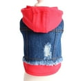 Durable stylish denim designer jacket for fashionable pup - a must-have ...