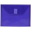 JAM Paper Plastic Envelopes with Hook & Loop Closure, Letter Booklet, 9 ...
