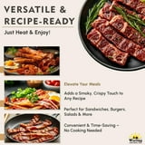 Werling & Sons, Canned Bacon, Fully Cooked Sliced Bacon, 12 oz Can ...