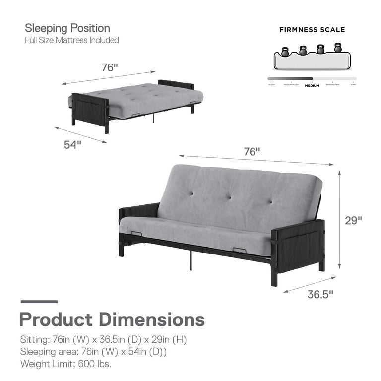 Walmart Dorel Futon Mattress Full