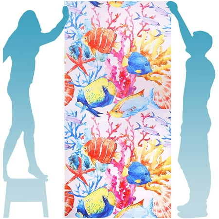 Oversized Beach Towel Microfiber Towels Extra Large Sand Free Quick Dry ...