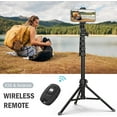 RFGBRG-64” Tripod for Cell Phone & Camera, Phone Tripod with Remote and ...