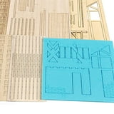 1/35 Architecture Unfinished Handmade for Model Building Sand Table ...