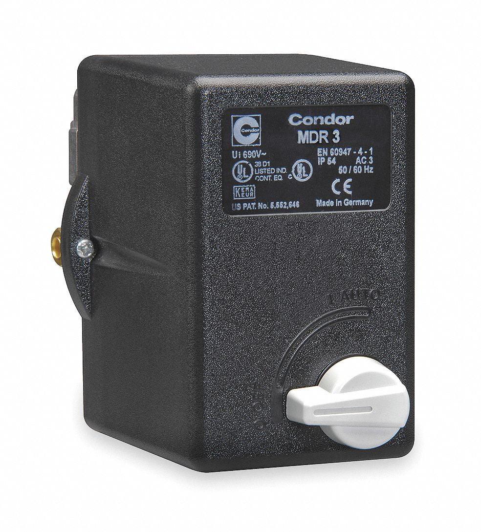 Condor Usa Pressure Switch,3PST,80/100psi,Standard 31EE3EXX - Walmart.com