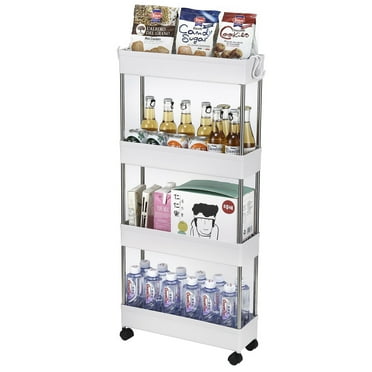 Lexington Mint 3-Tier Metal Rolling Cart by Simply Tidy - Multi ...
