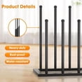 , Boot Organizer for Tall Boots, Black Metal Boot Rack Fit for 6 Pairs ...