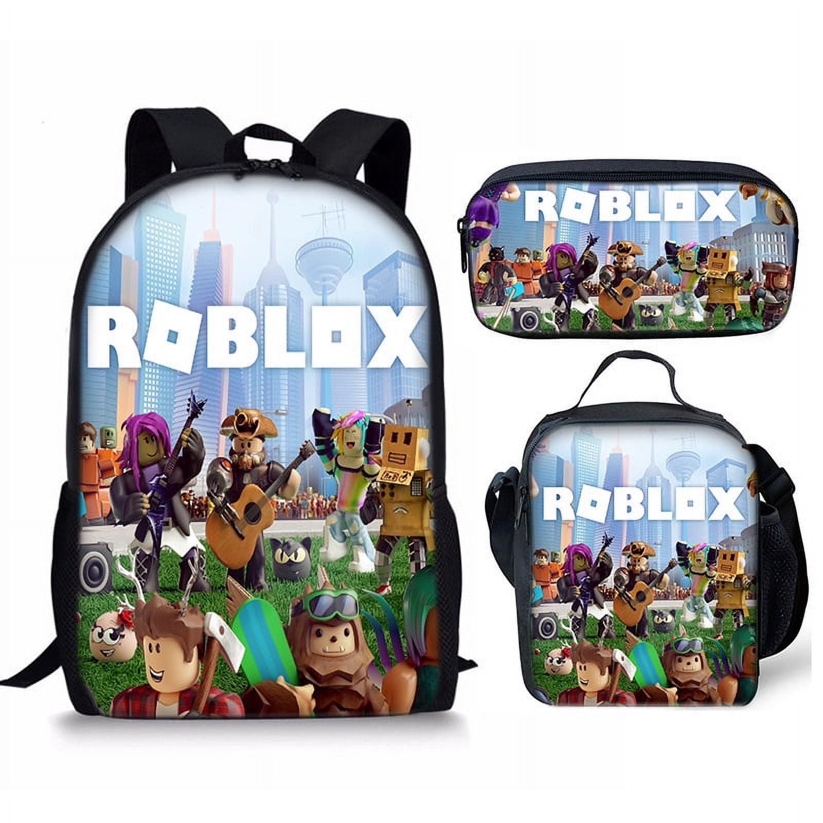 Click here for Hefei 3d Roblox Backpack Three-Piece Set School Ba... prices