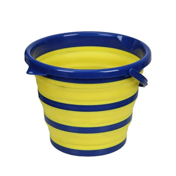 10l Folding Water Bucket Portable Collapsible Buckets Space Saving ...