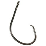 Matzuo America® 3/0 Black Chrome Straight Eye Circle Fishing Hook 8 ct ...