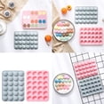 Zecic 24Cavity Fondants Chocolate Molds Brains Resins Molds Bakings ...