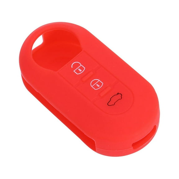 TABLZONE Red Silicone Car Key Fob Case Durable and Easy to Clean for ...
