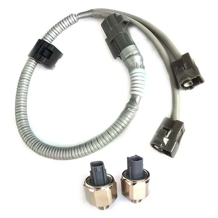 2 Knock Detonation Sensor 1 Set Harness Wiring Compatible with ES300 ...